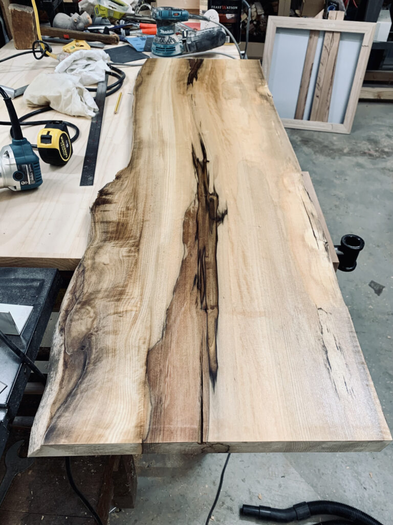 Gorgeous Black Heart Sassafras - Dave's Woodcraft
